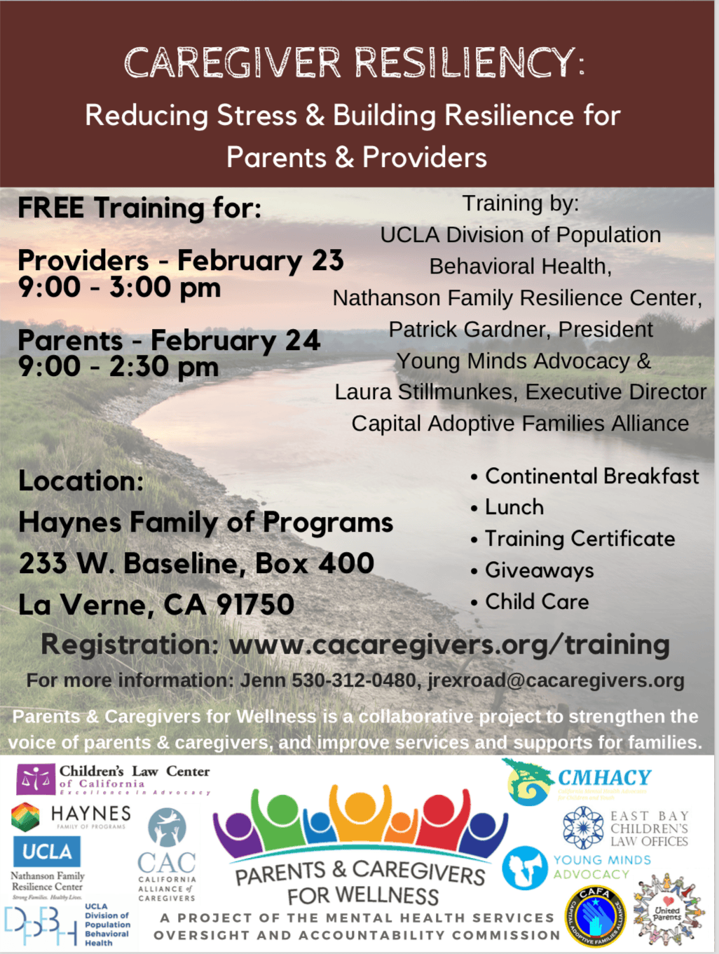 Caregiver Resiliency – CMHACY
